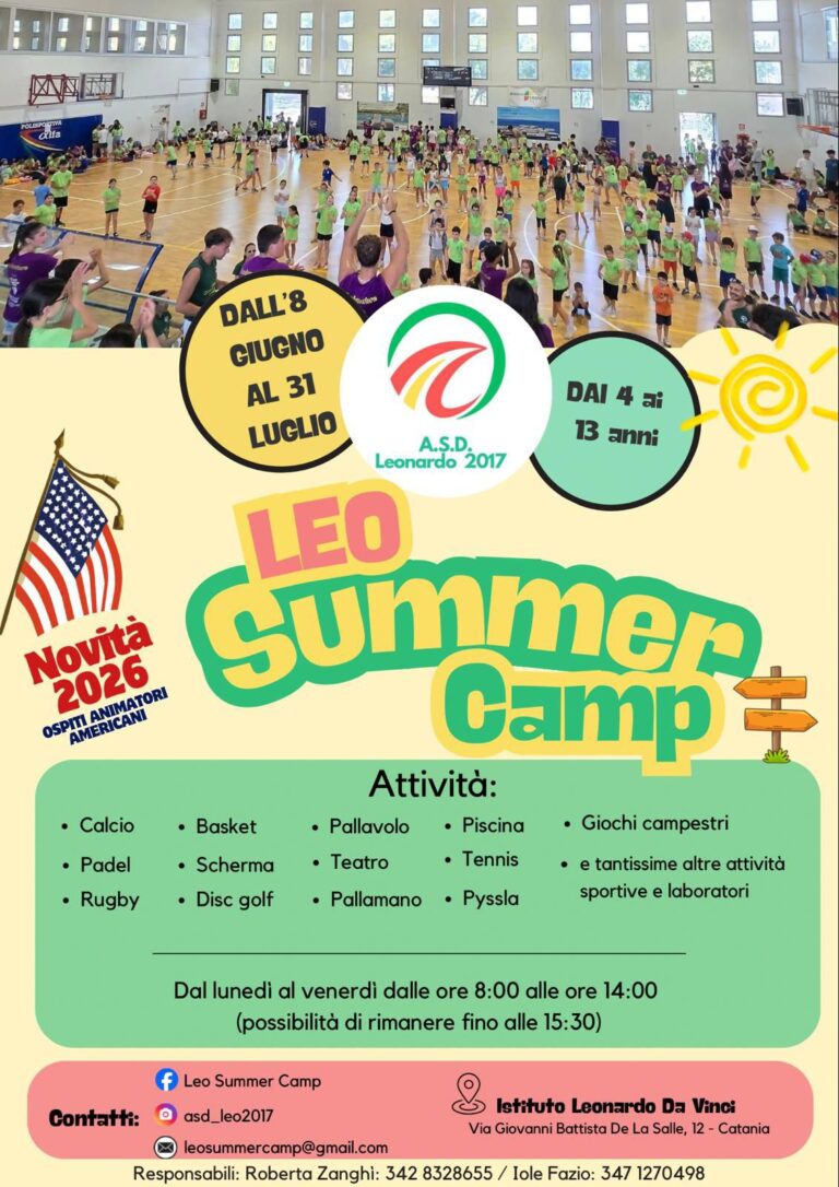 Leo Summer Camp - Grest Estivo Catania 2026